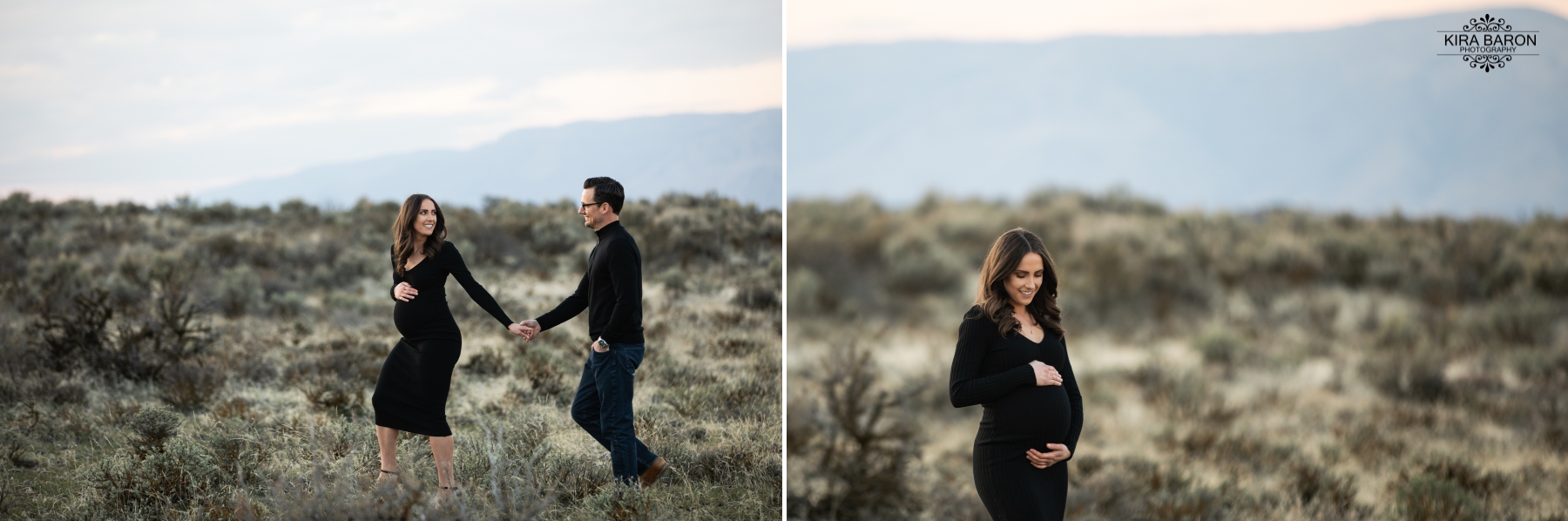 Kayla + Bill Maternity | Cowiche Canyon Uplands | KIRA BARON PHOTOGRAPHY