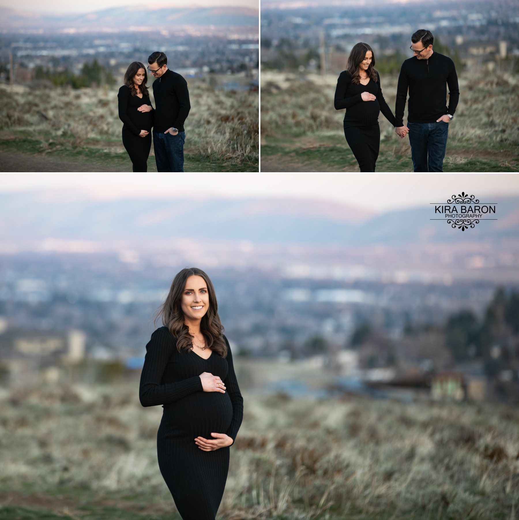 Kayla + Bill Maternity | Cowiche Canyon Uplands | KIRA BARON PHOTOGRAPHY